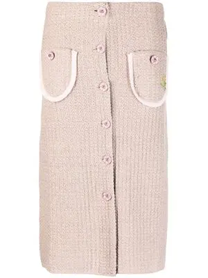 CORMIO Lucia Midi Skirt - Pink