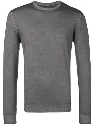 DRUMOHR Fine Knit Sweater - Grey