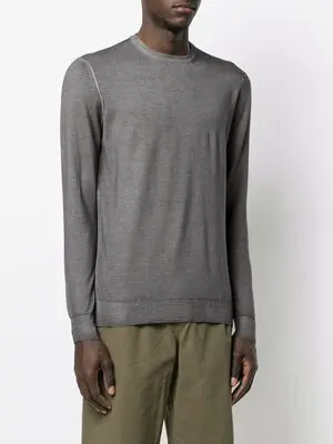 DRUMOHR Fine Knit Sweater - Grey