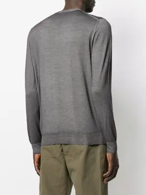 DRUMOHR Fine Knit Sweater - Grey