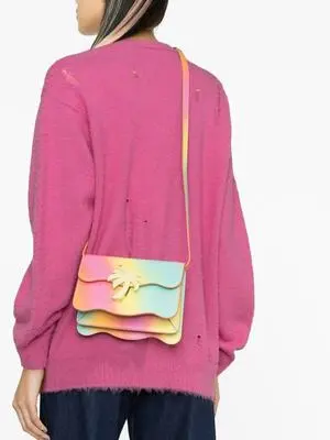 Palm Angels Rainbow Print Shoulder Bag