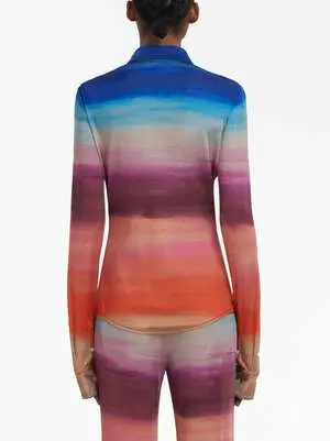 Marni Gradient Effect Long Sleeve Shirt