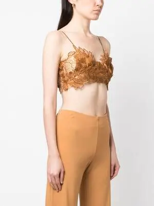 Alberta Ferretti Asymmetrical Sleeveless Top