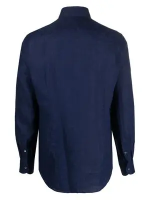 Corneliani Long Sleeve Linen Shirt