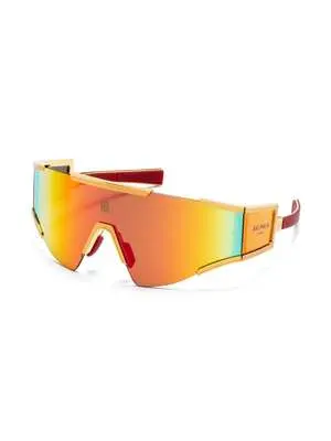 Balmain Flèche Geometric Sunglasses