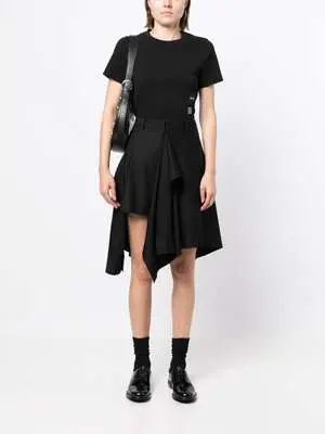 Goen.j Layered Asymmetric Skirt