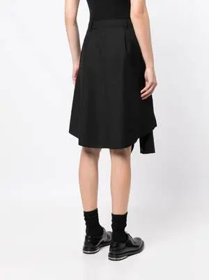 Goen.j Layered Asymmetric Skirt