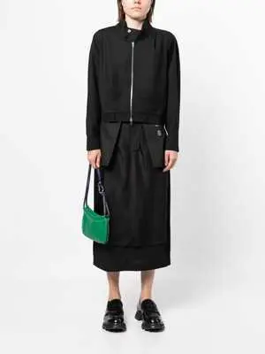 Goen.j Inside-out Midi Skirt