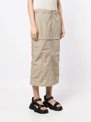 Goen.j 3-way Cargo Skirt - Brown