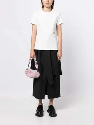 Goen.j Logo-print T-shirt - White