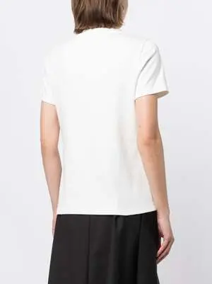 Goen.j Logo-print T-shirt - White