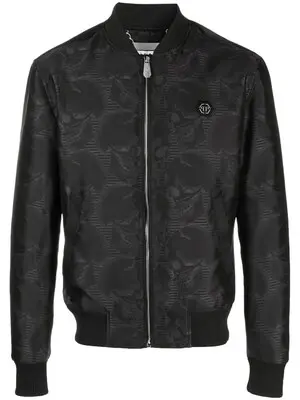 Philipp Plein Zip Up Outerwear For Men