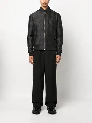Philipp Plein Graphic-print Acetate Bomber Jacket