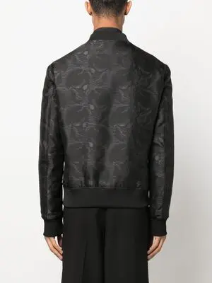 Philipp Plein Graphic-print Acetate Bomber Jacket