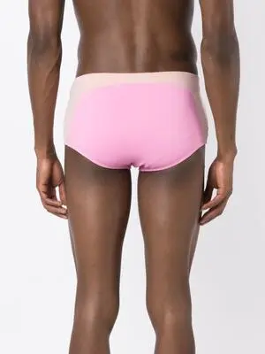 AMIR SLAMA Panelled Swim Trunks