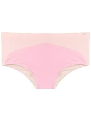 AMIR SLAMA Panelled Swim Trunks - Pink