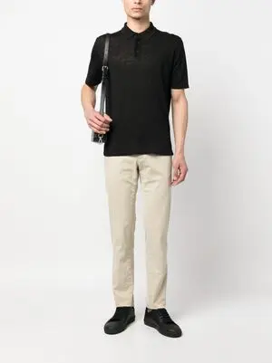 Incotex Tapered-leg Chino Trousers - Neutrals