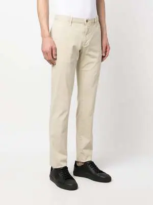 Incotex Tapered-leg Chino Trousers - Neutrals