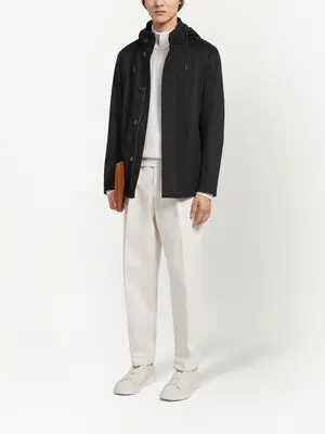 Zegna Elements Cima Oasi Cashmere Over Jacket - Black