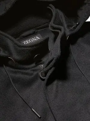 Zegna Elements Cima Oasi Cashmere Over Jacket - Black