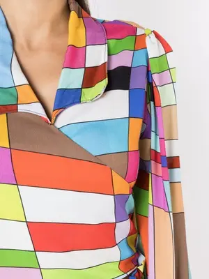 AMIR SLAMA Graphic-print Blouse
