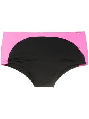 AMIR SLAMA Panelled Swim Trunk