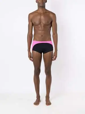 AMIR SLAMA Panelled Swim Trunk