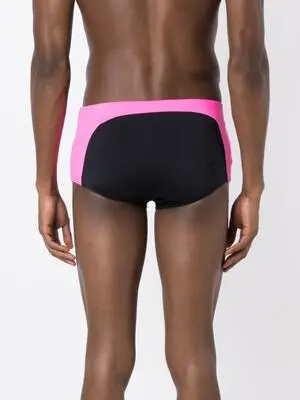 AMIR SLAMA Panelled Swim Trunk