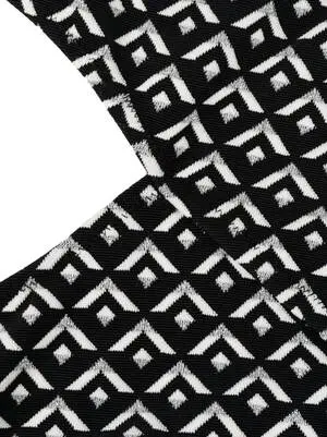Solid & Striped The Cameron Geometric-pattern Swimsuit