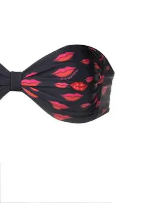 AMIR SLAMA Lip-print Bikini