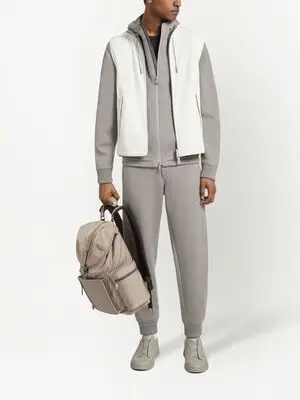 Zegna Reversible Zip-up Vest - White