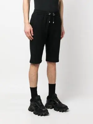 Balmain Logo-print Track Shorts - Black
