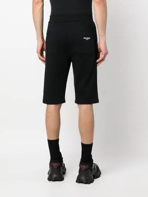Balmain Logo-print Track Shorts - Black
