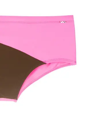 AMIR SLAMA Panelled Swim Trunks