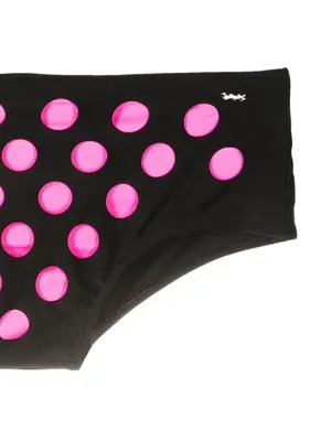 AMIR SLAMA Polka-dot Swim Trunks