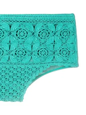 AMIR SLAMA Crochet Swim Trunks