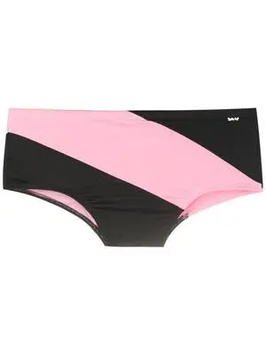 AMIR SLAMA Panelled Swim Trunks