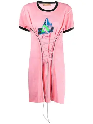 CORMIO Josefine Lace-up Dress