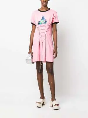 CORMIO Josefine Lace-up Dress