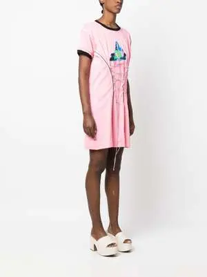 CORMIO Josefine Lace-up Dress