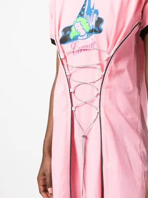 CORMIO Josefine Lace-up Dress