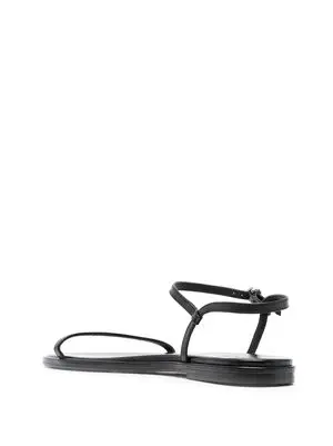 AeydĒ Nettie Leather Sandals - Black