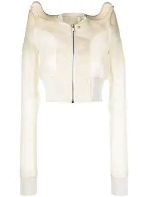 Rick Owens Cropped Zip-up Jacket