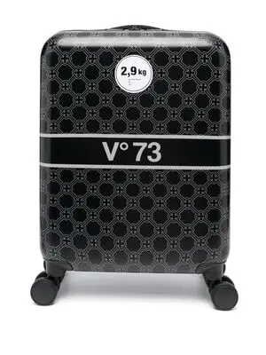V°73 Logo-detail Travel Case - Black