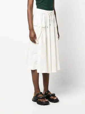 Iceberg Drawstring Waistband Pleated Skirt