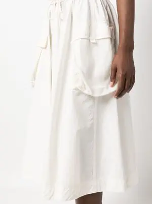 Iceberg Drawstring Waistband Pleated Skirt