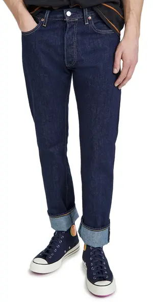 LEVI'S 501 Original Straight Leg Jeans Brick Wall
