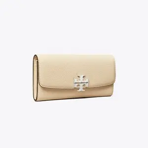 Tory Burch Eleanor Pebbled Envelope Wallet