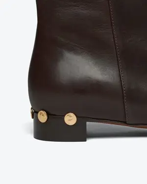 Nanushka Isla Elongated Square Toe Boots