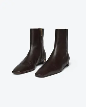 Nanushka Isla Elongated Square Toe Boots
